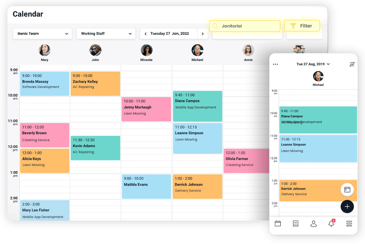 Online Appointment Scheduling Software | Job Scheduling